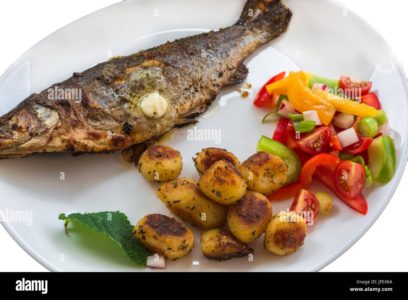 Brook Trout Fillet High Resolution Stock Photography and Images - Alamy