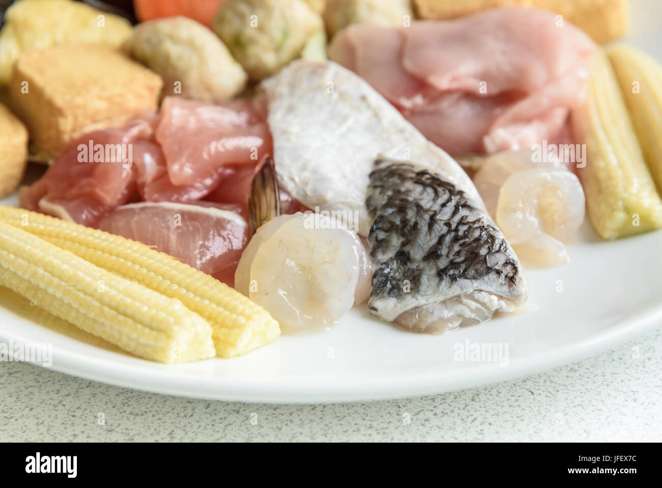 Set food suki japanese hi-res stock photography and images - Alamy