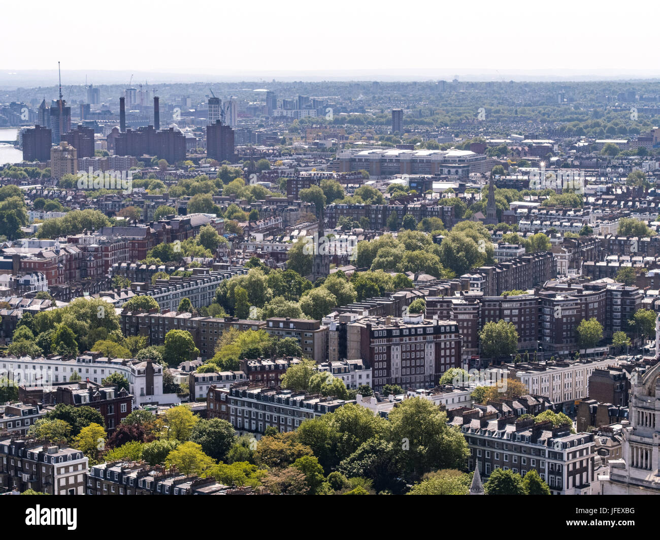 An aerial view of London Stock Photo - Alamy