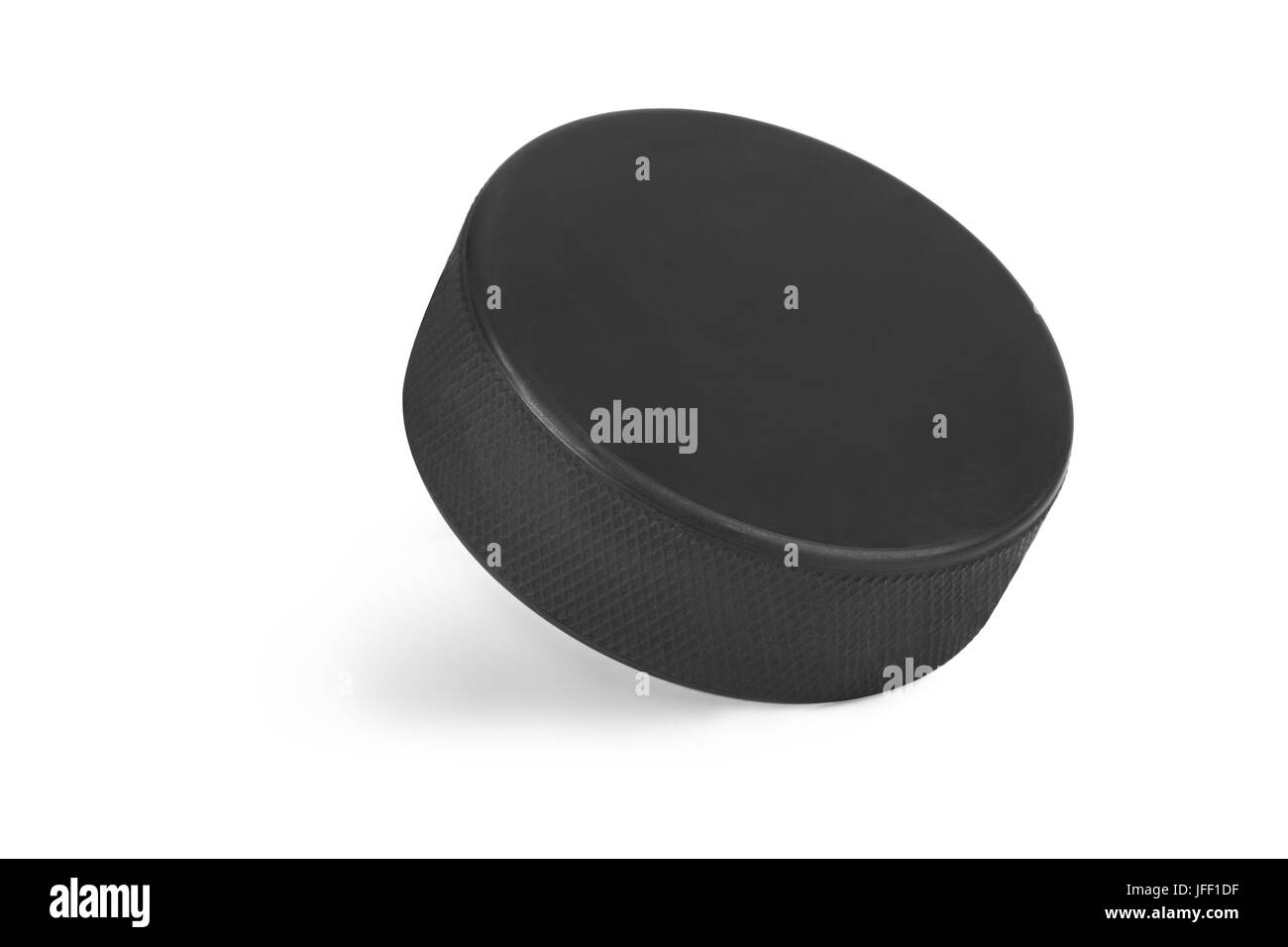 Ice hockey puck Stock Photo - Alamy