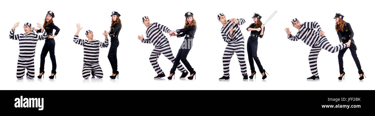 Female jail inmate Cut Out Stock Images & Pictures - Alamy