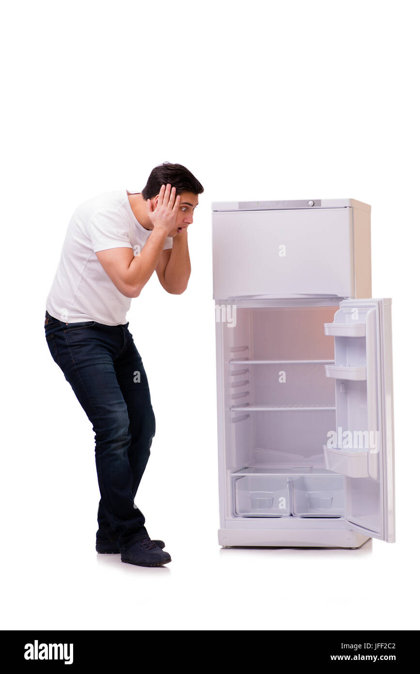 Angry looking in fridge hi-res stock photography and images - Alamy