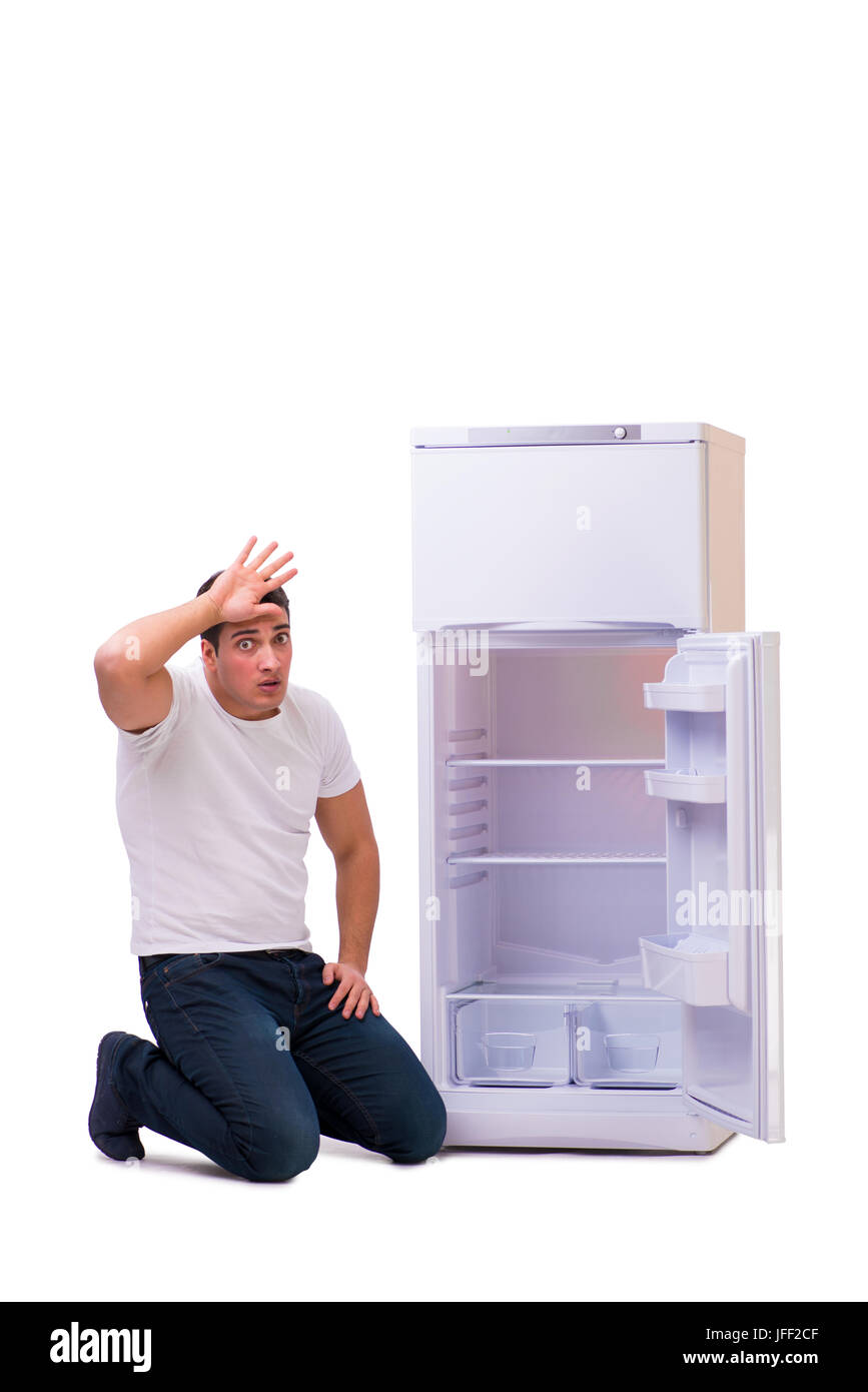 Angry Looking In Fridge High Resolution Stock Photography and Images ...