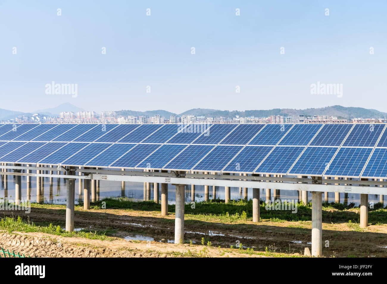 solar power plant Stock Photo - Alamy
