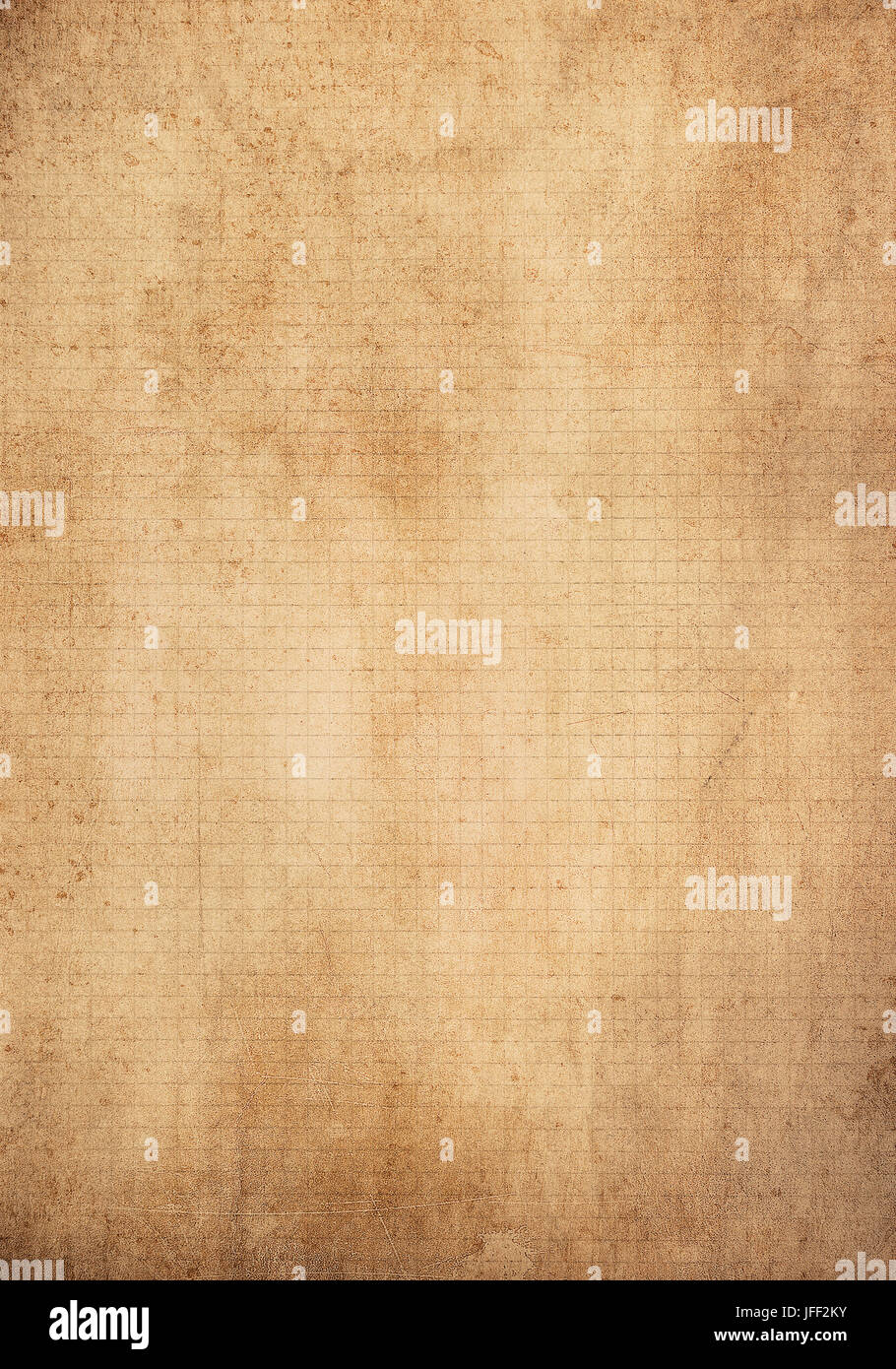 Page from old grunge notebook Stock Photo - Alamy