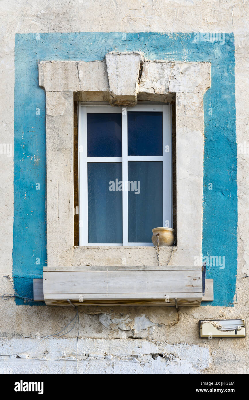 Israel Old Window in Jaffa Stock Photo - Alamy