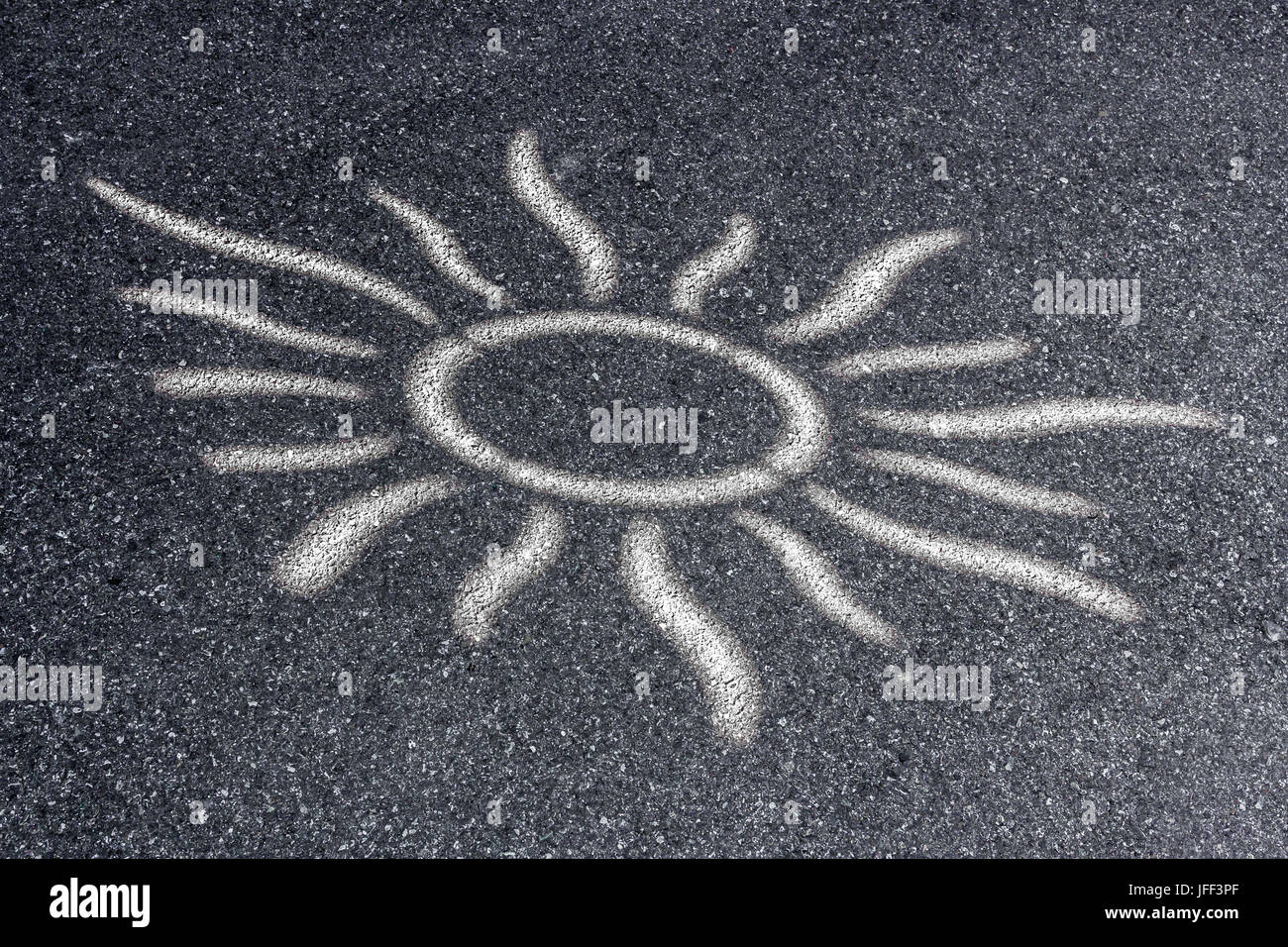 Sun on the ground Stock Photo - Alamy