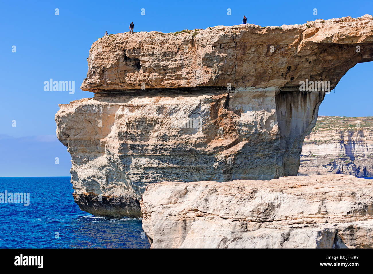 Azure Window Gozo Malta Stock Photo - Alamy