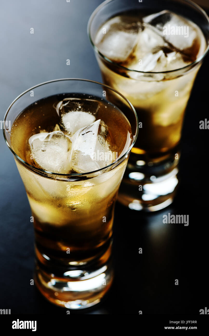 Beverage in a glass Stock Photo - Alamy