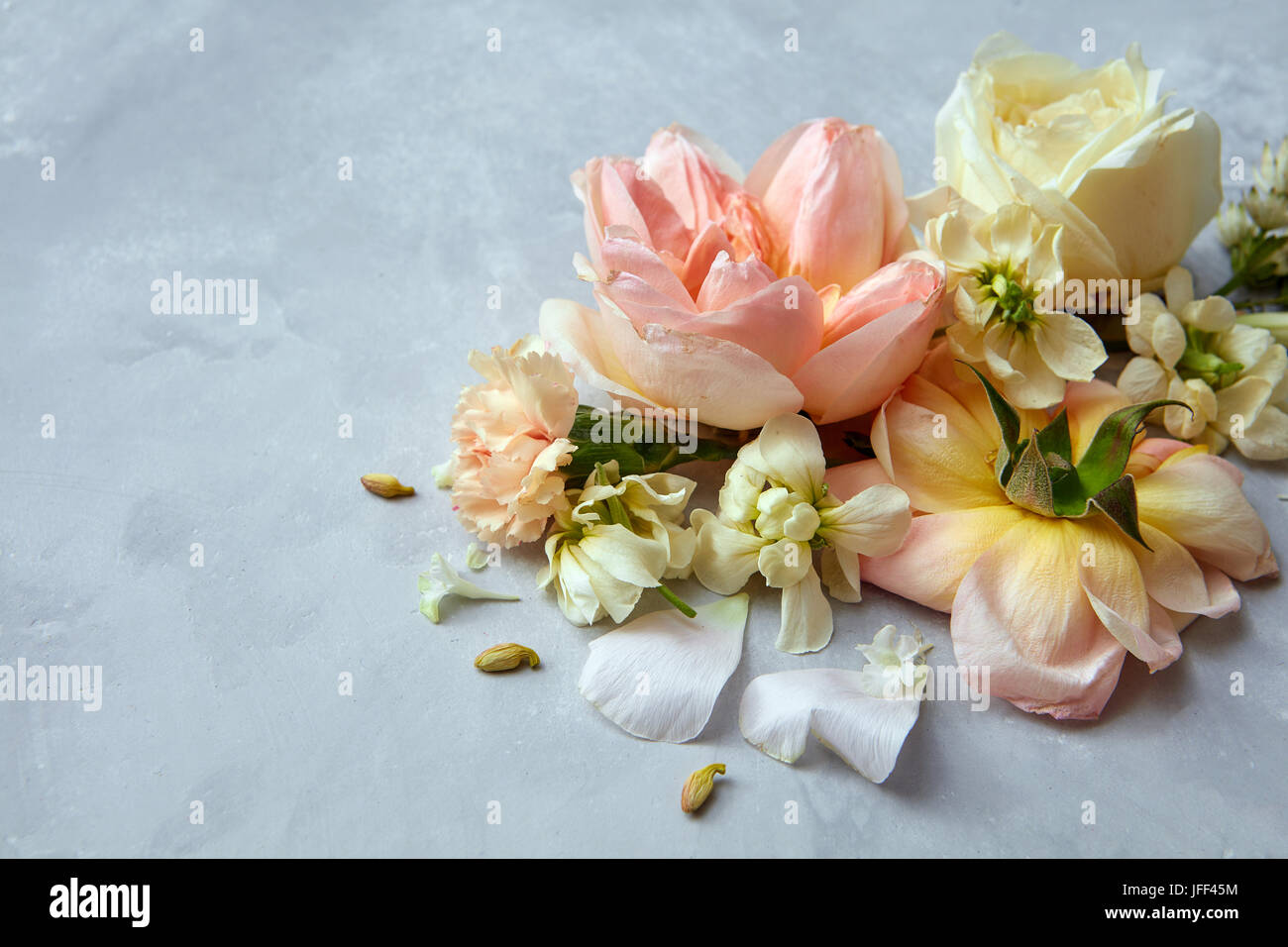 Pastel flowers hi-res stock photography and images - Alamy