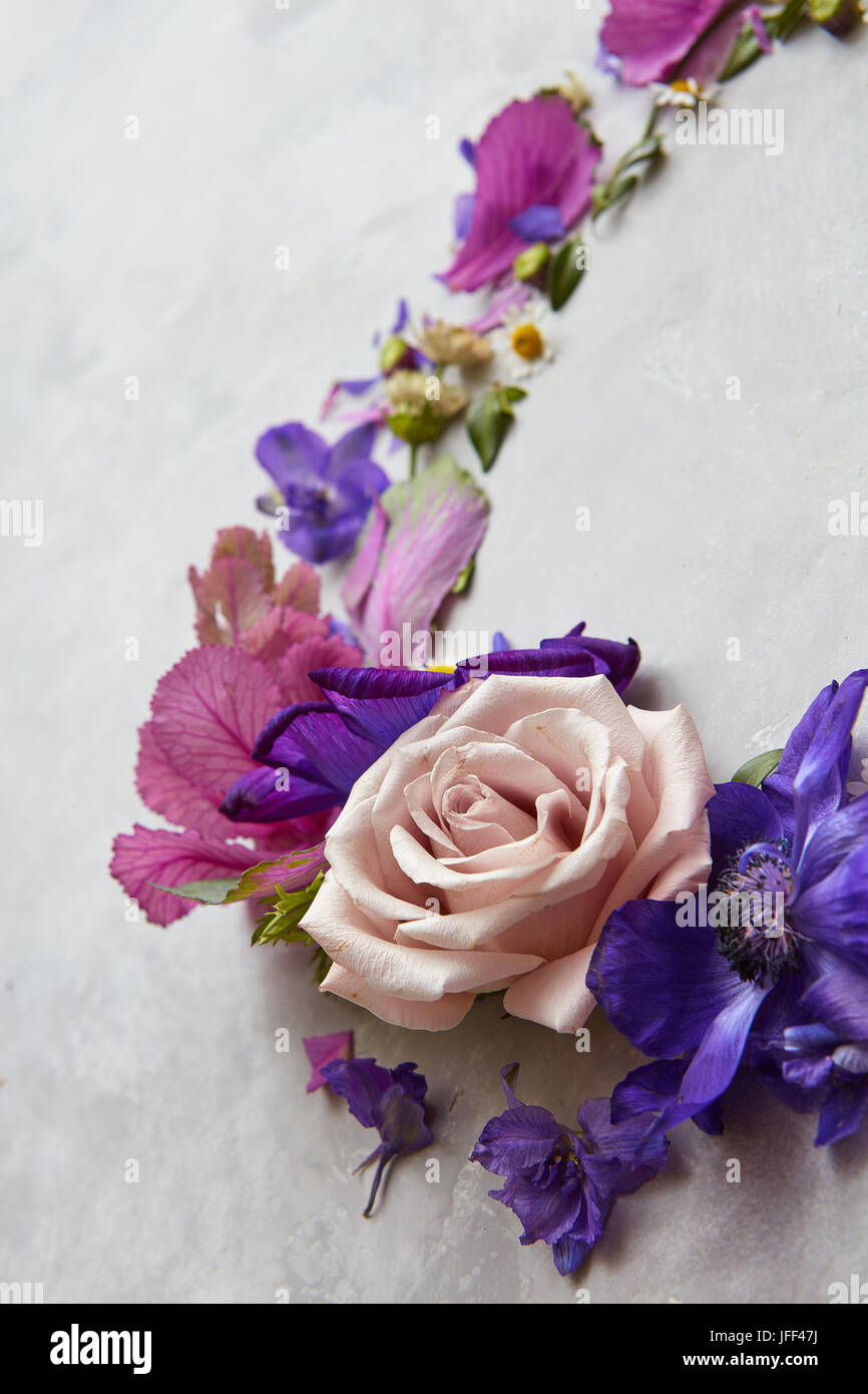 Frame of roses Stock Photo - Alamy
