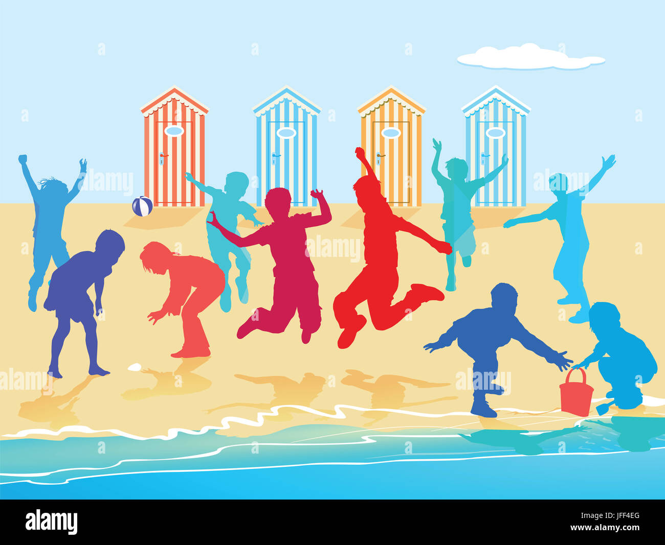 Kinder kinder urlaub hi-res stock photography and images - Alamy