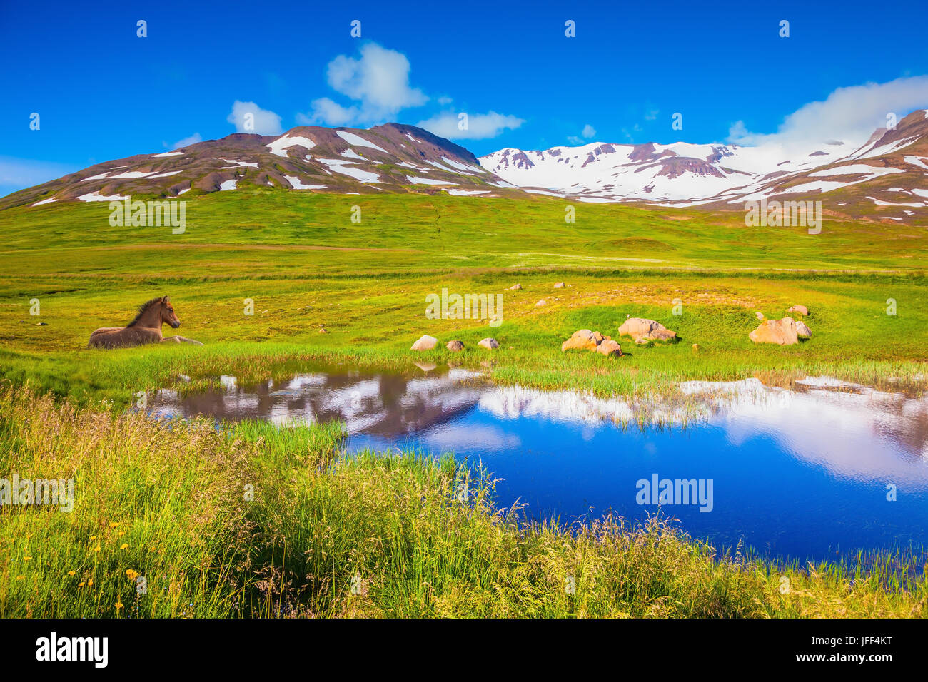 Icelandic glacier lake hi-res stock photography and images - Alamy