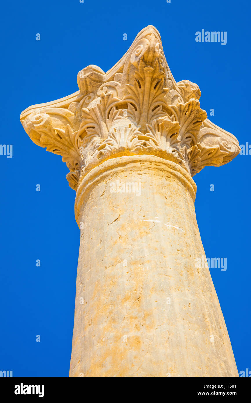 Magnificent Roman column Stock Photo - Alamy
