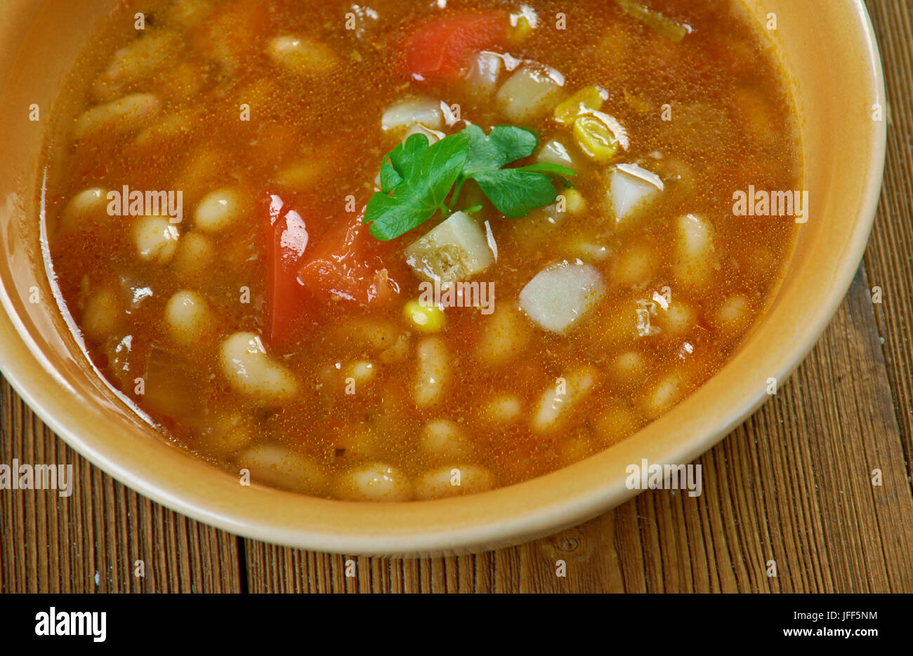 Turkish beans dishes Stock Photo - Alamy