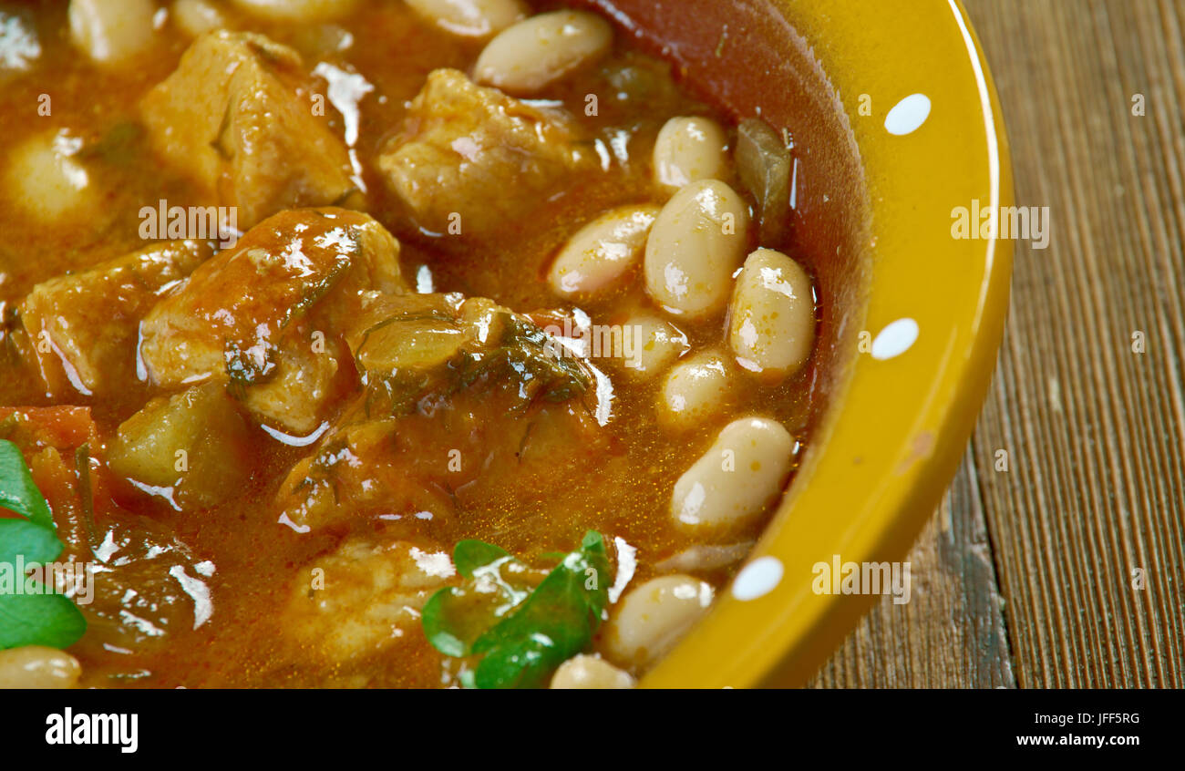 Harissa lamb Stock Photo - Alamy