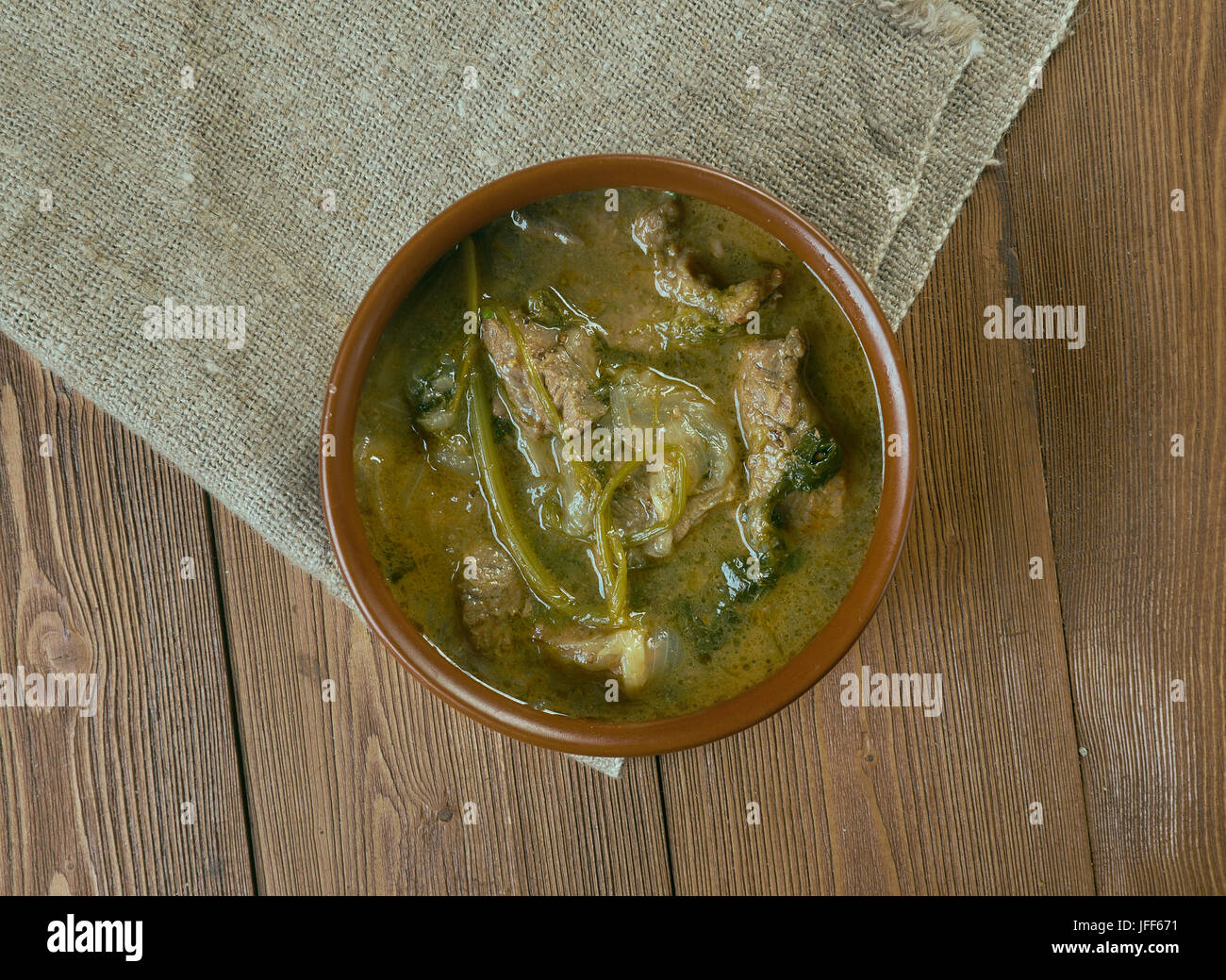 Stewed Mutton Medieval Stock Photo - Alamy