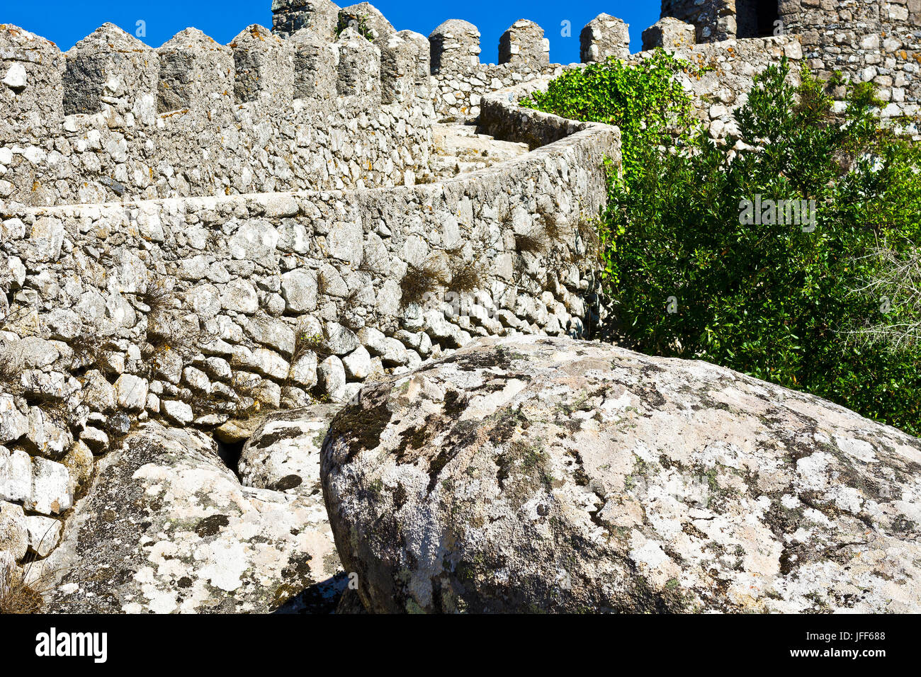 Fortress in Portugal Stock Photo - Alamy