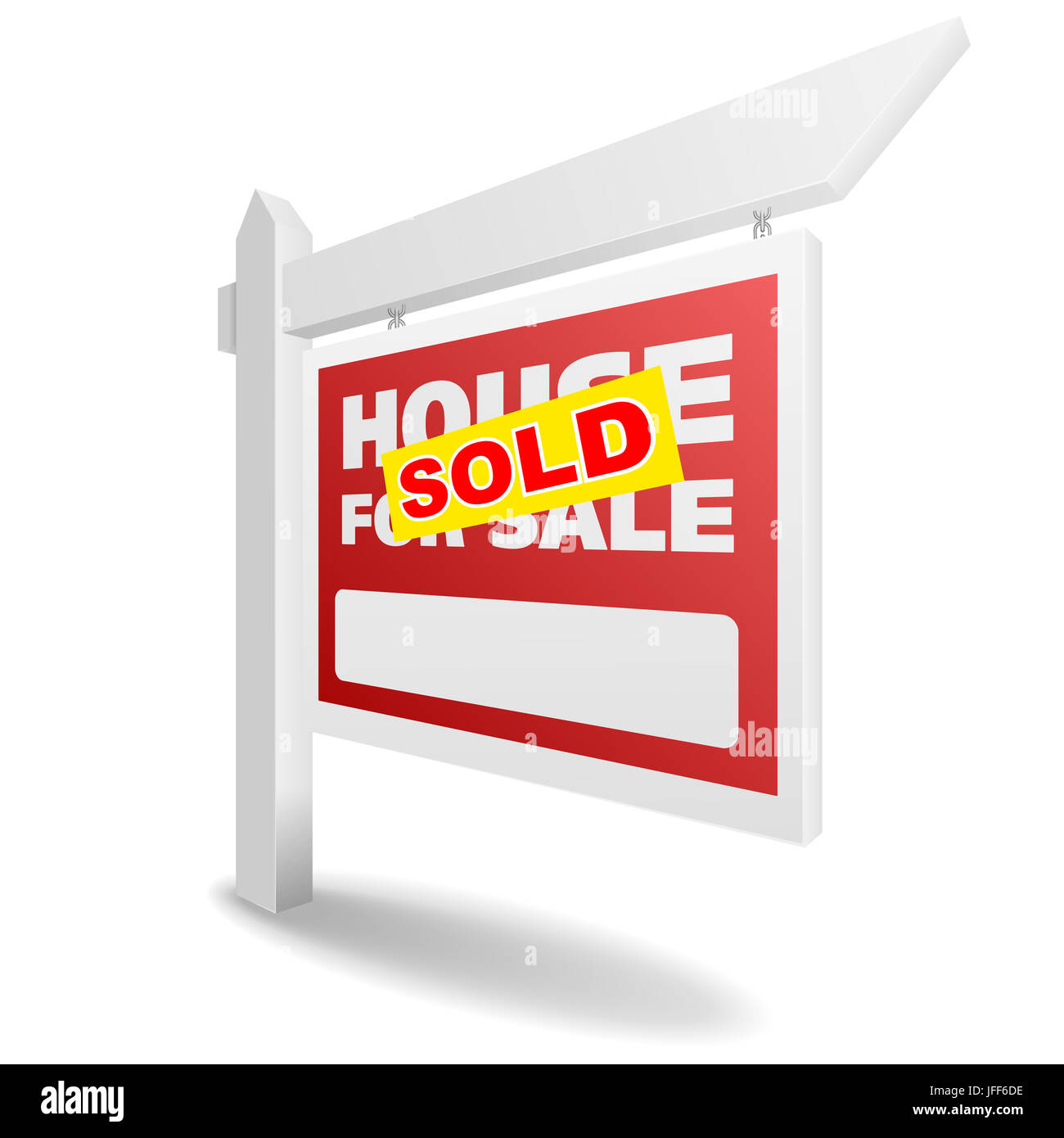Real Estate House Sold Stock Photo - Alamy
