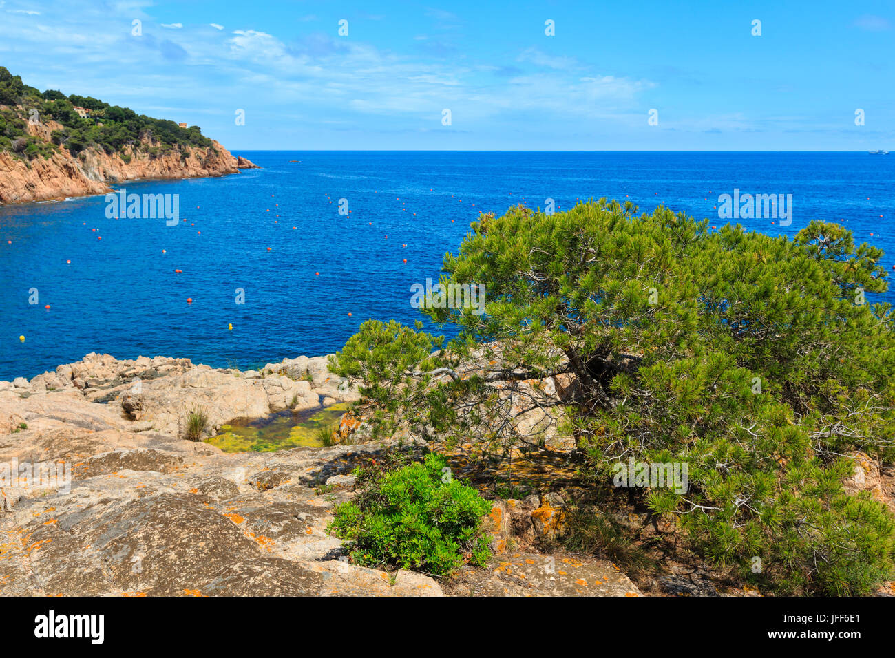 Tamariu bay, Costa Brava, Spain Stock Photo - Alamy