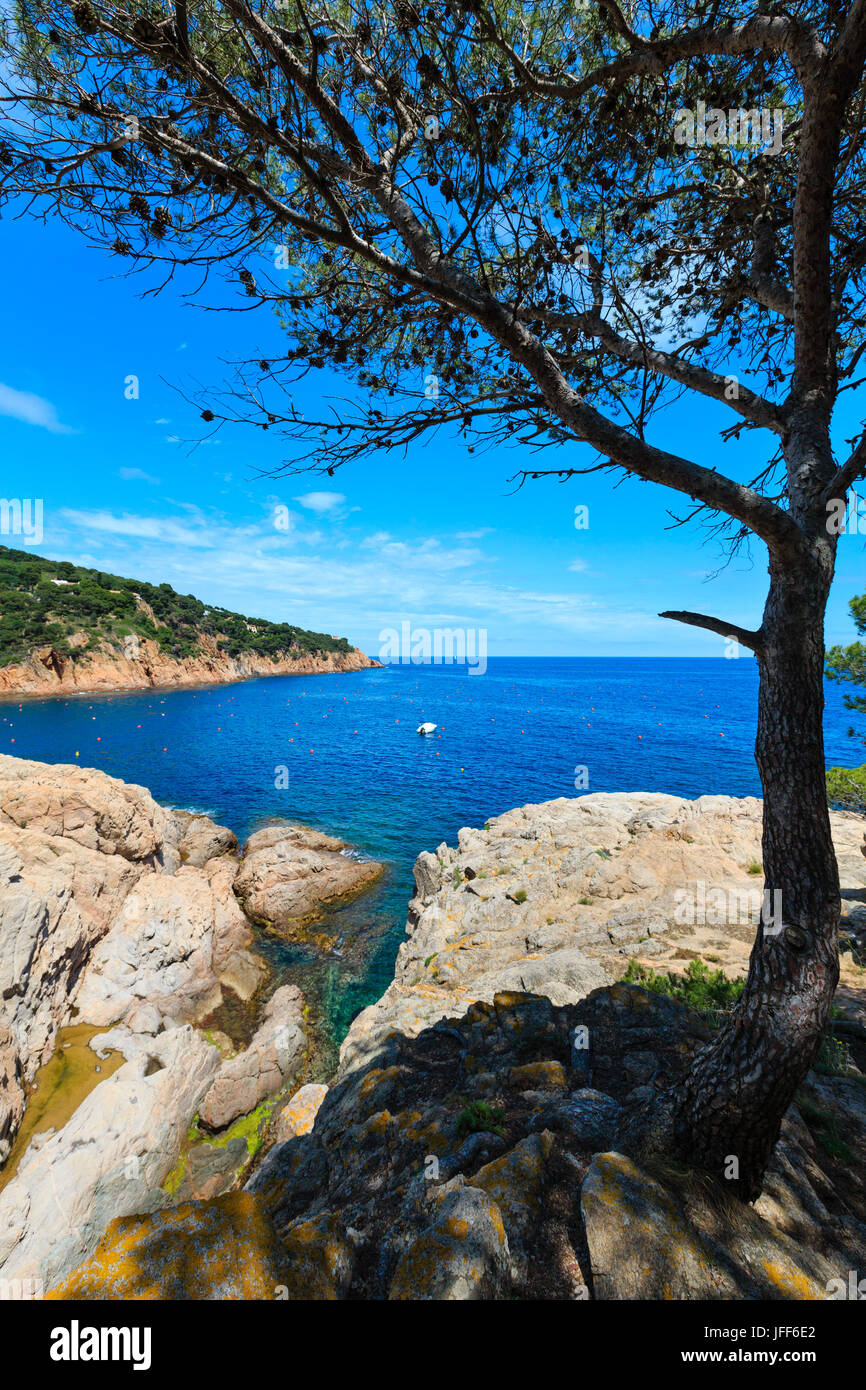 Tamariu bay, Costa Brava, Spain Stock Photo - Alamy