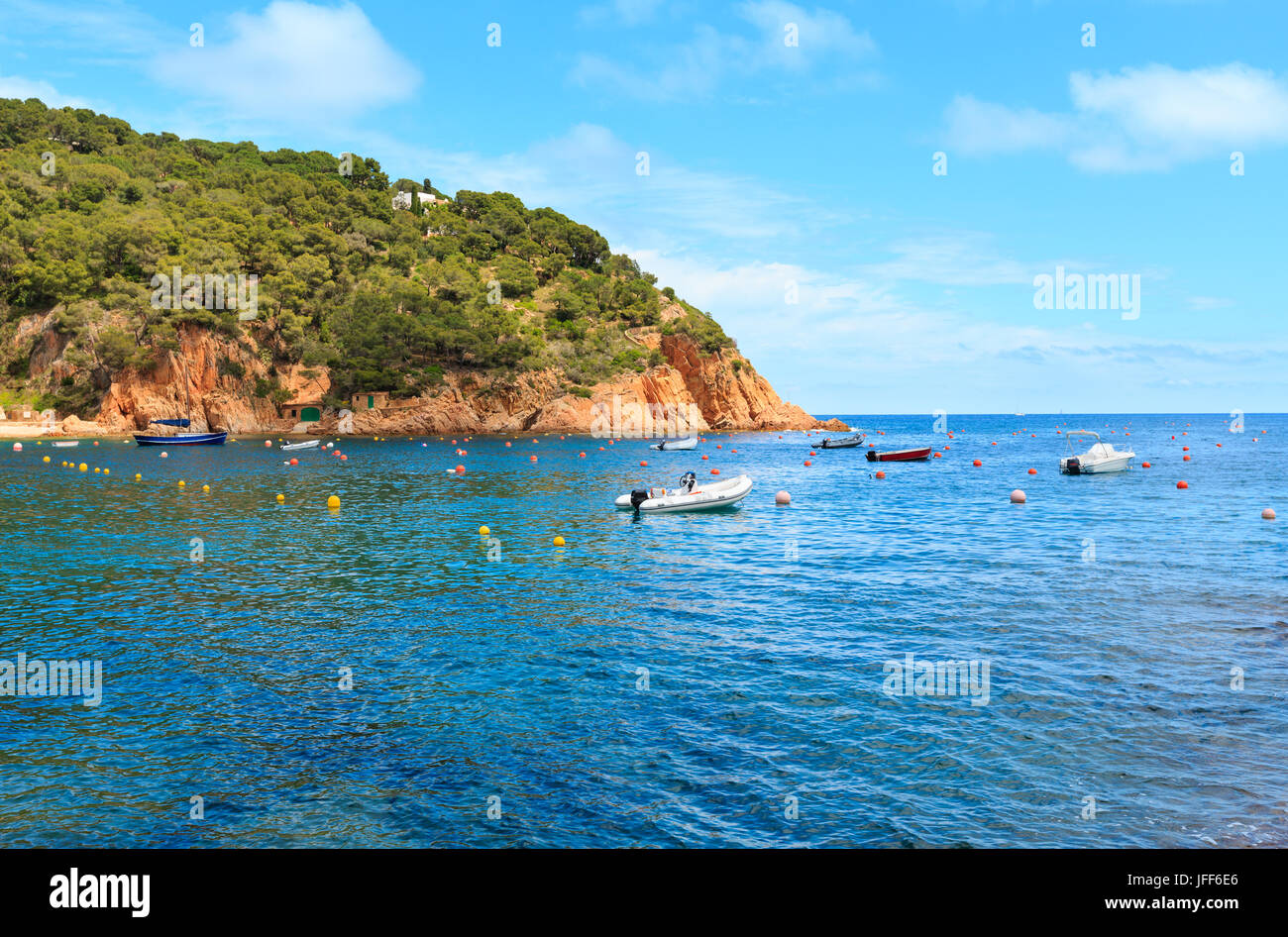Tamariu bay, Costa Brava, Spain Stock Photo - Alamy