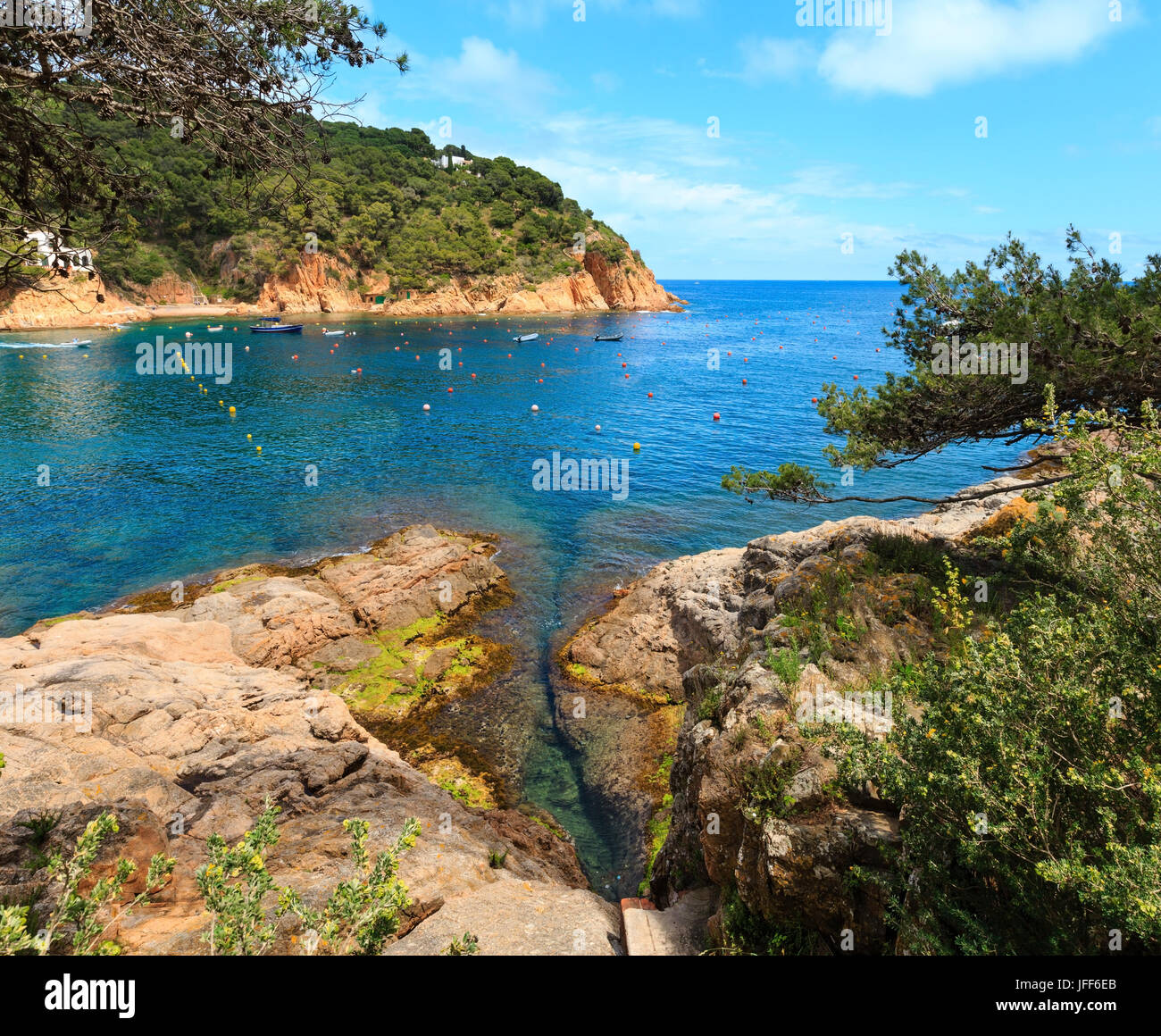 View at tamariu hi-res stock photography and images - Alamy