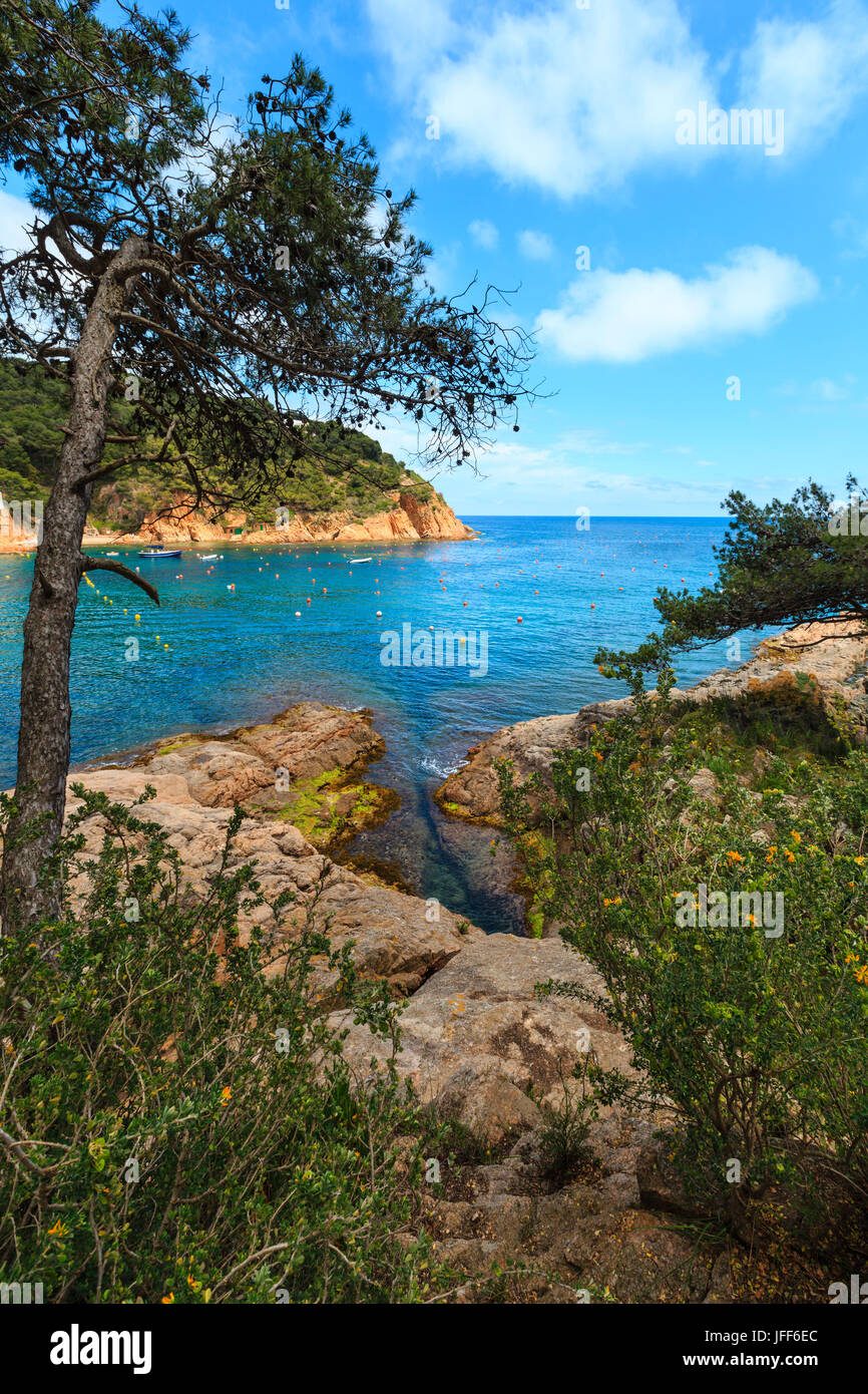 Tamariu bay, Costa Brava, Spain Stock Photo - Alamy