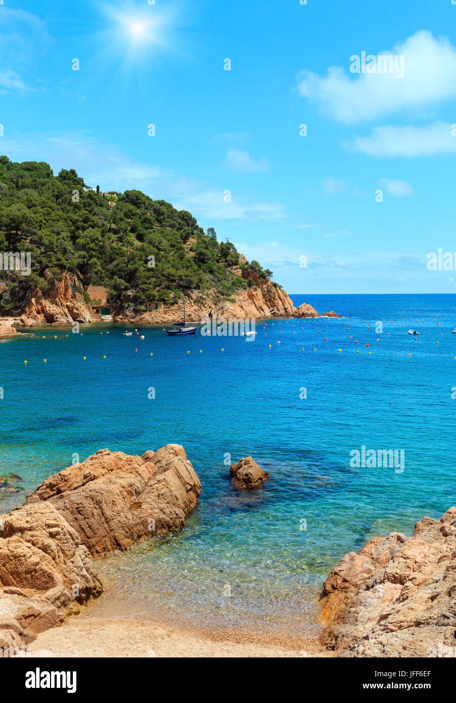 Tamariu bay, Costa Brava, Spain Stock Photo - Alamy