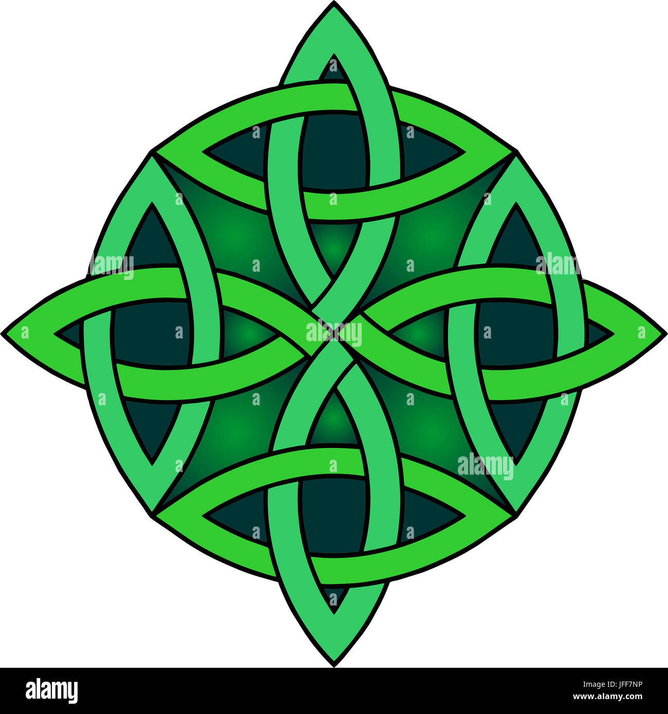 Green Celtic Knot