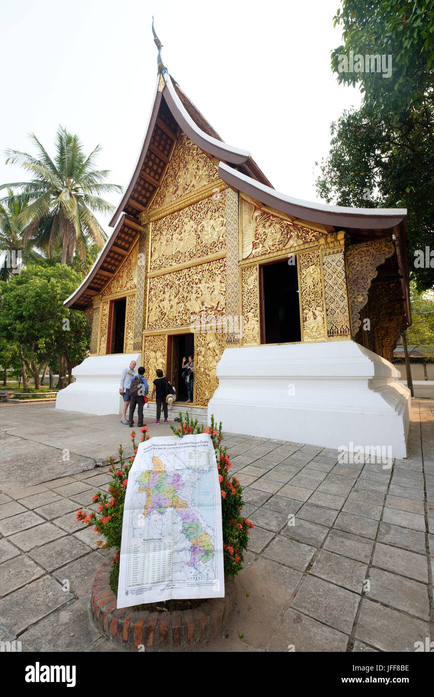 Laos gold map hi-res stock photography and images - Alamy