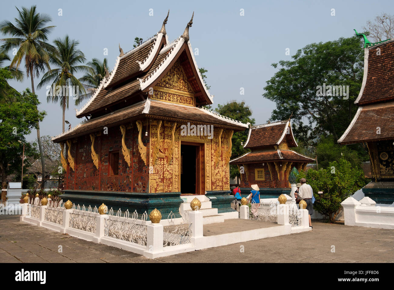 Small buddhist shrine buddhist temple hi-res stock photography and ...