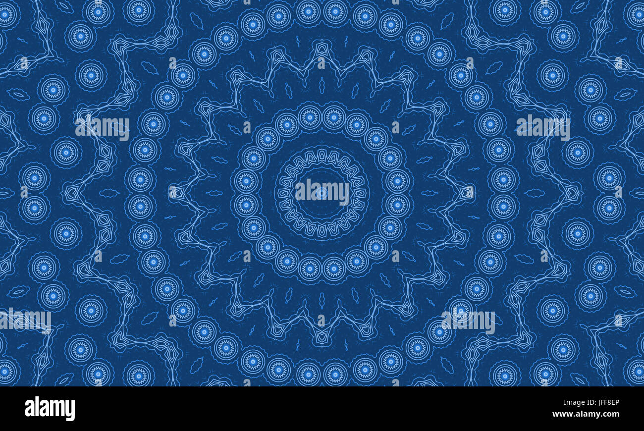 Blue background with abstract pattern Stock Photo - Alamy