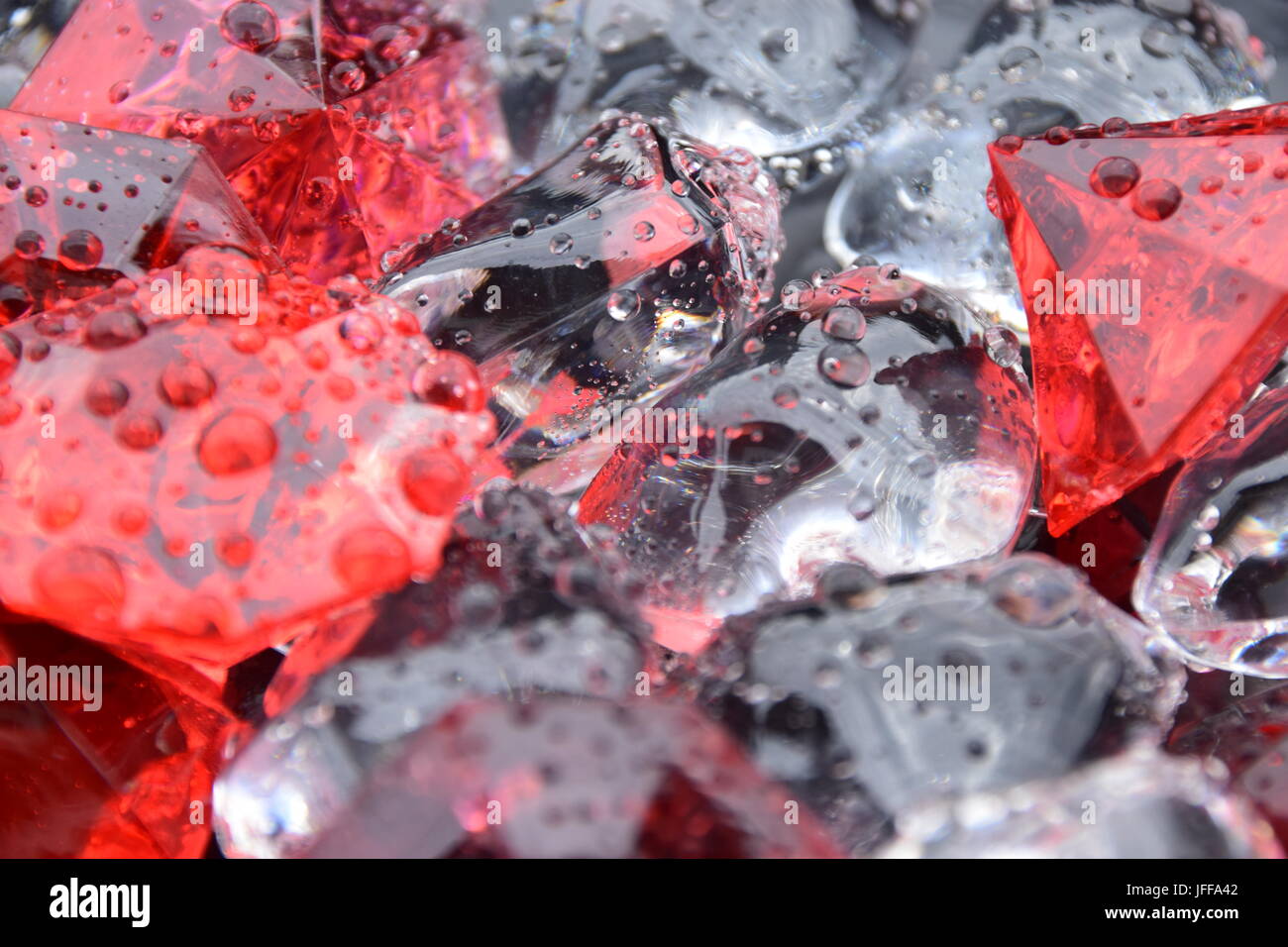 crystals and water drops Stock Photo - Alamy