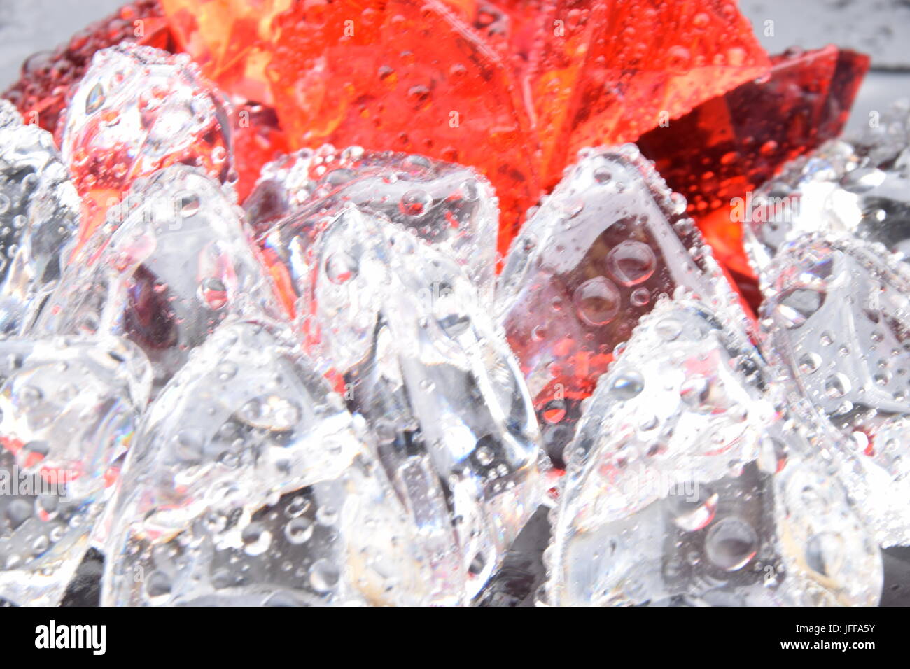 water Drops, crystals and Stones Stock Photo - Alamy