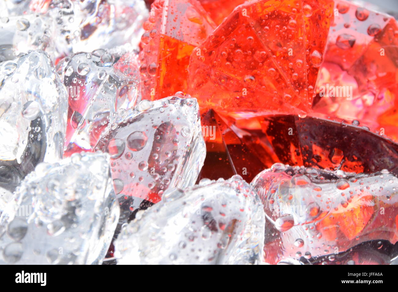 abstract water Drops, crystals and Stones Stock Photo - Alamy
