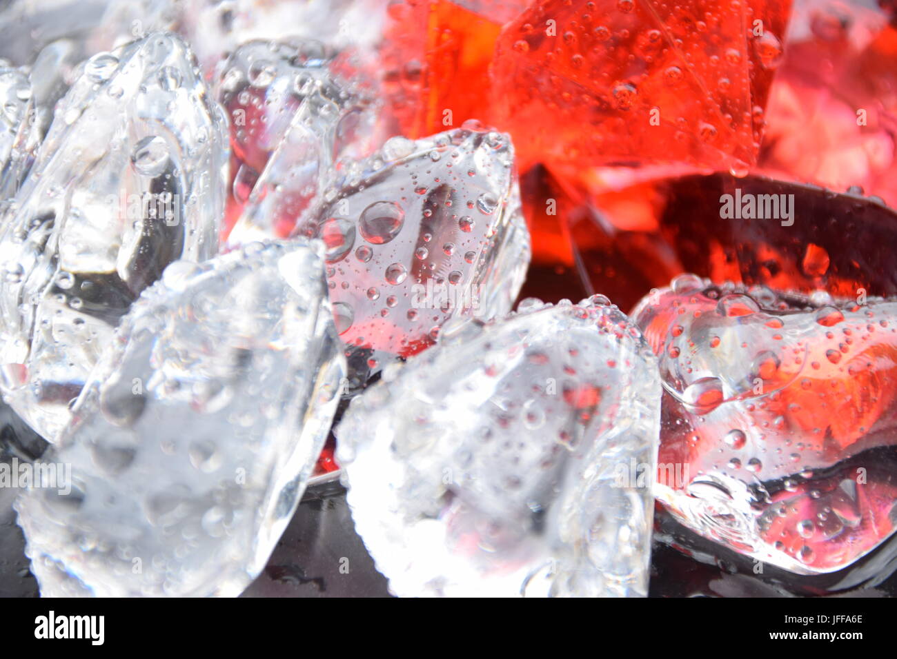 water Drops, crystals and Stones Stock Photo - Alamy