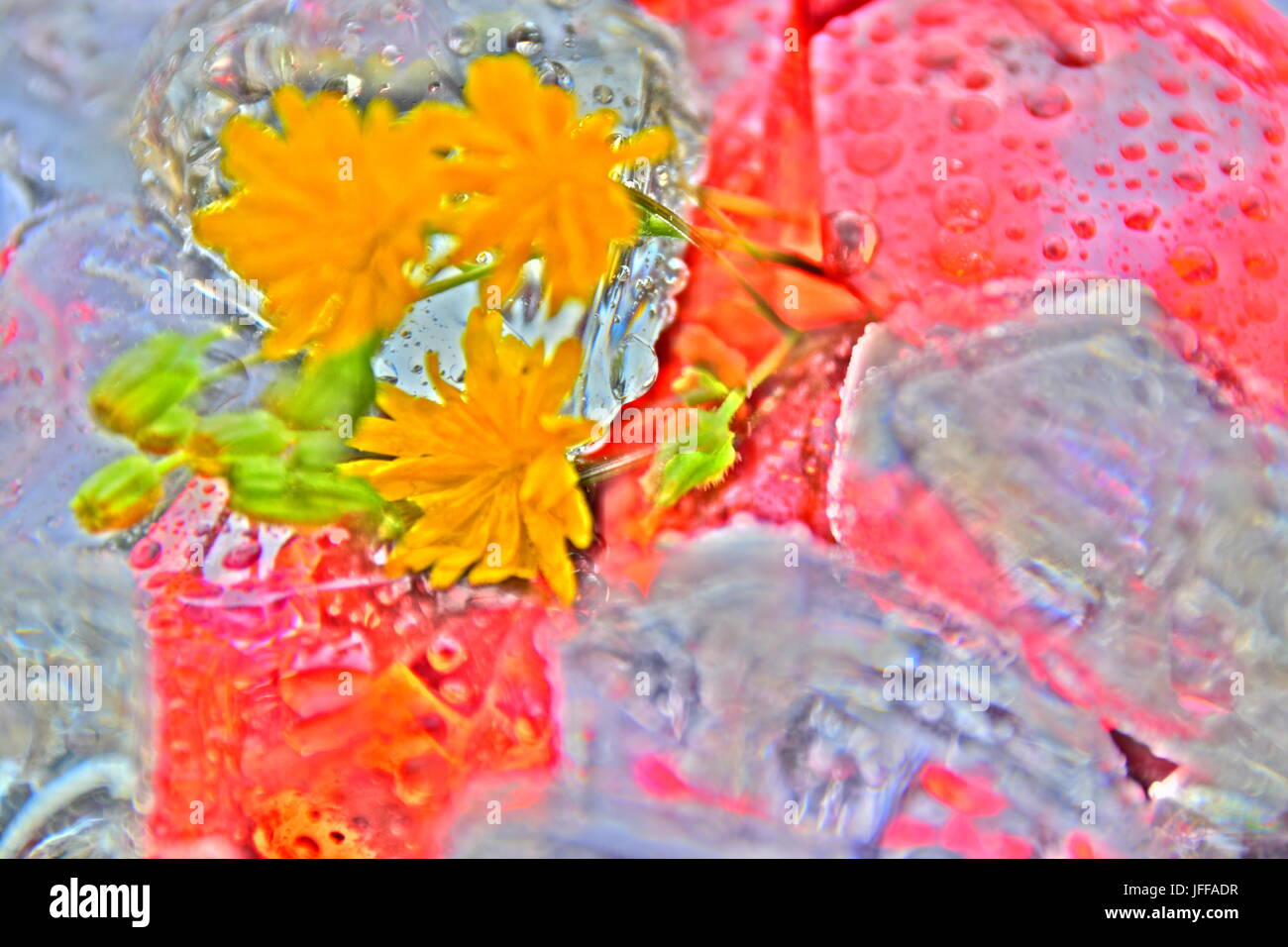 abstract over exposed look of synthetic crystals Stock Photo - Alamy