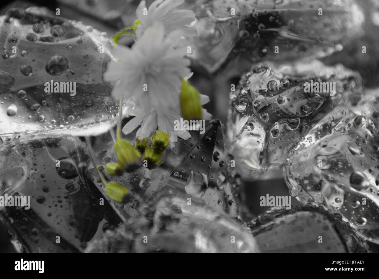 selective color look of synthetic crystals Stock Photo - Alamy