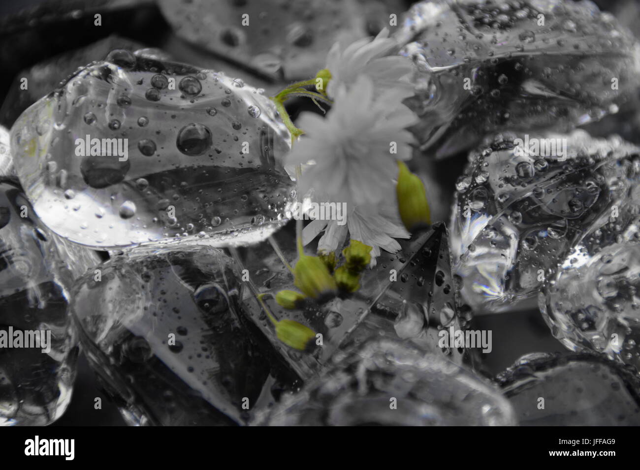 selective color look of synthetic crystals Stock Photo - Alamy
