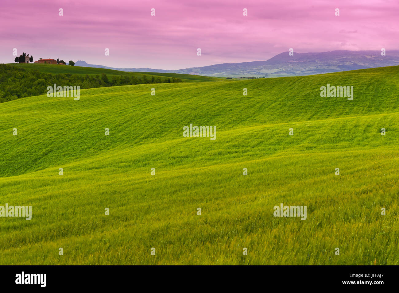 Italy at Sunset Stock Photo - Alamy
