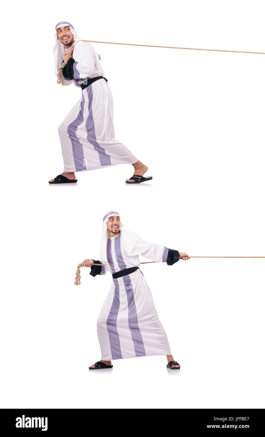 Back of arab man Cut Out Stock Images & Pictures - Alamy