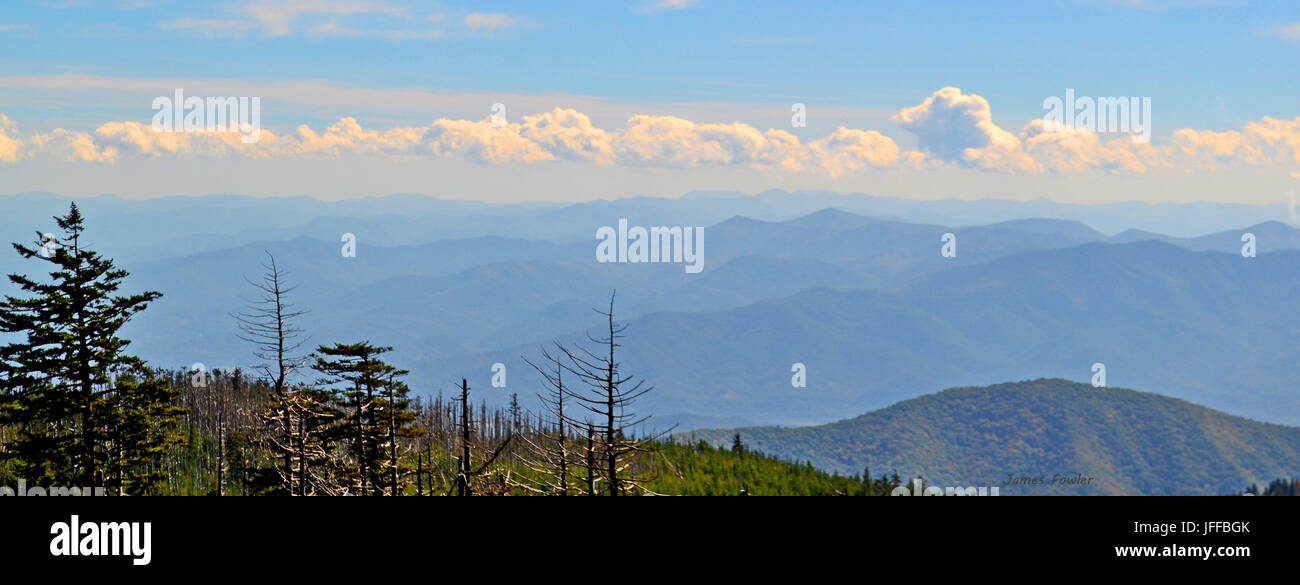 Appalachian Mountains Blue Sky Stock Photos & Appalachian Mountains ...