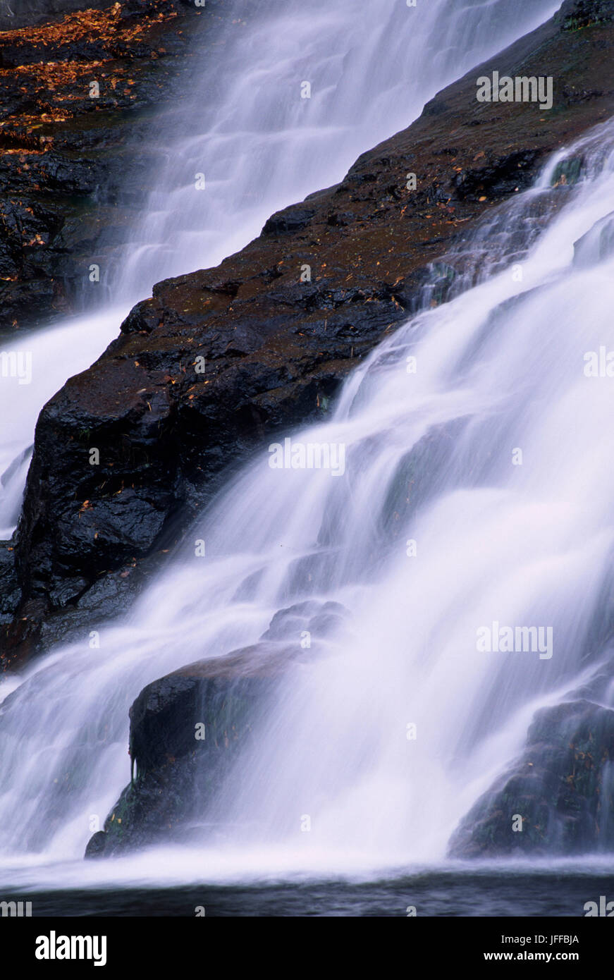 Caribou Falls, George Crosby Manitou State Park, Minnesota Stock Photo ...