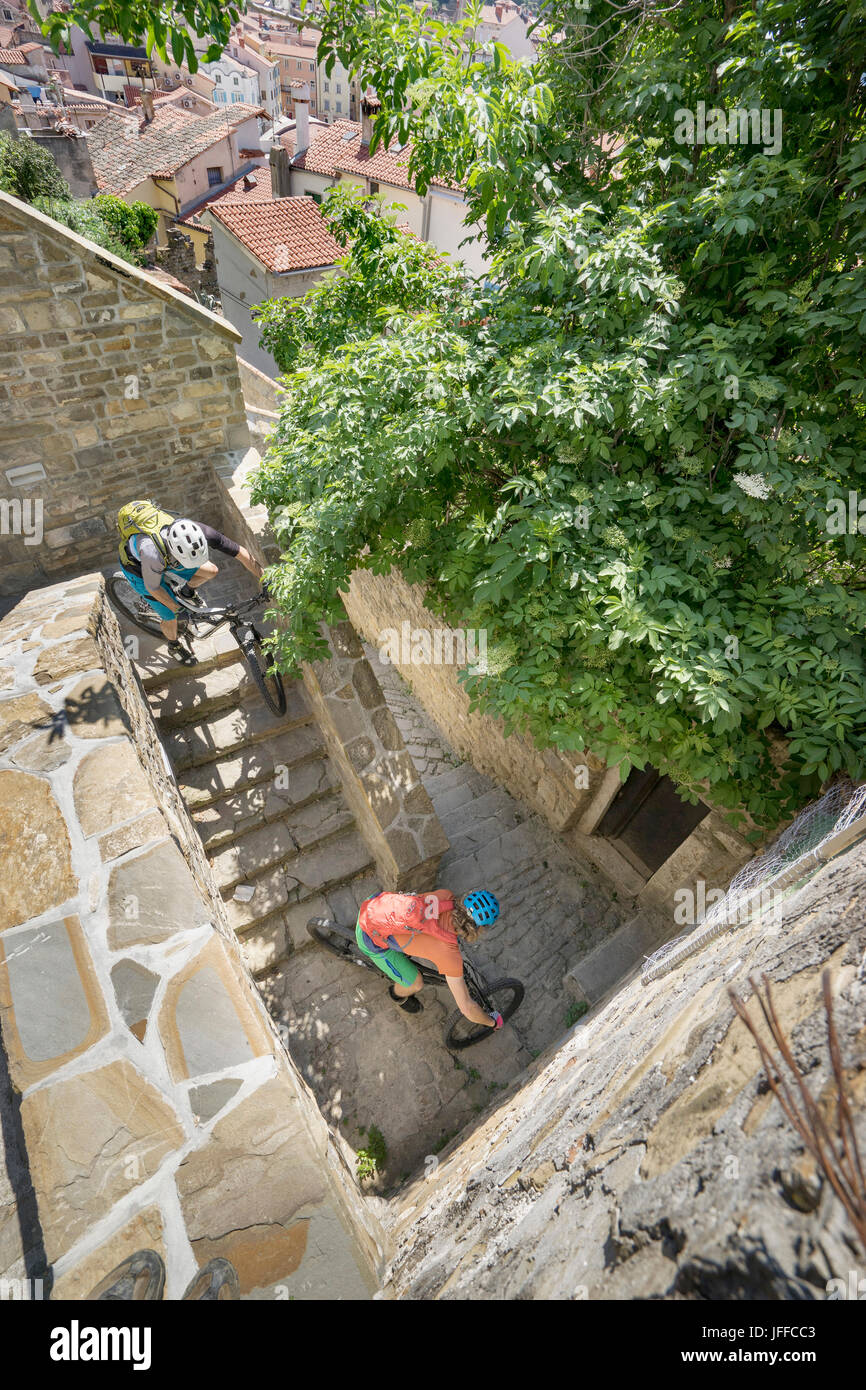 Biker step down hi-res stock photography and images - Alamy