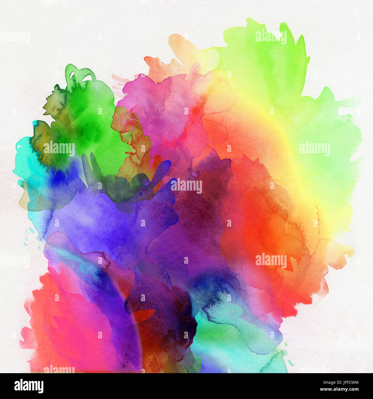 Watercolor rainbow hi-res stock photography and images - Alamy