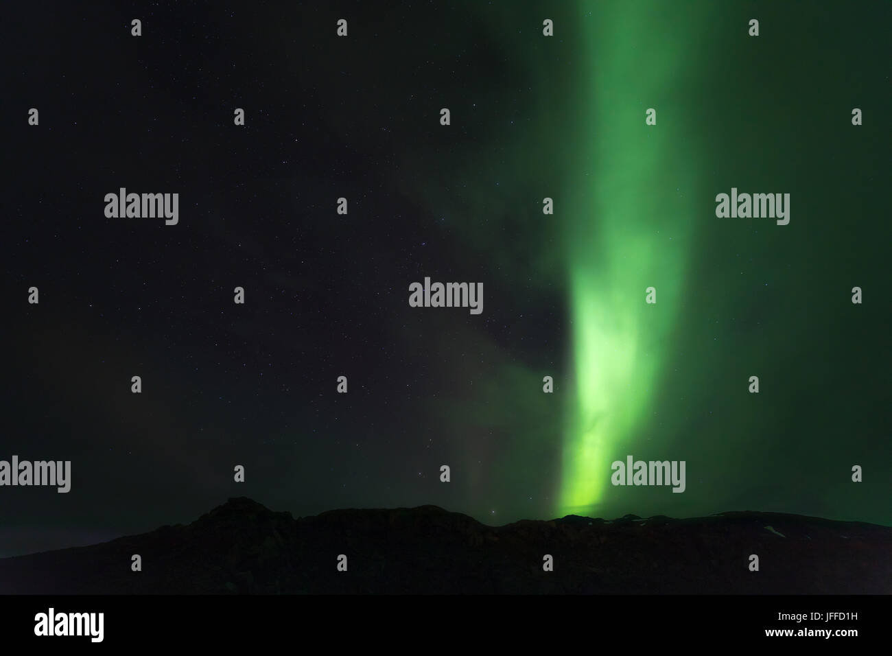 The Northern Light Aurora borealis Stock Photo - Alamy