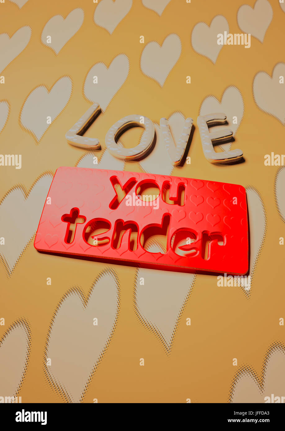 Love me tender hi-res stock photography and images - Alamy