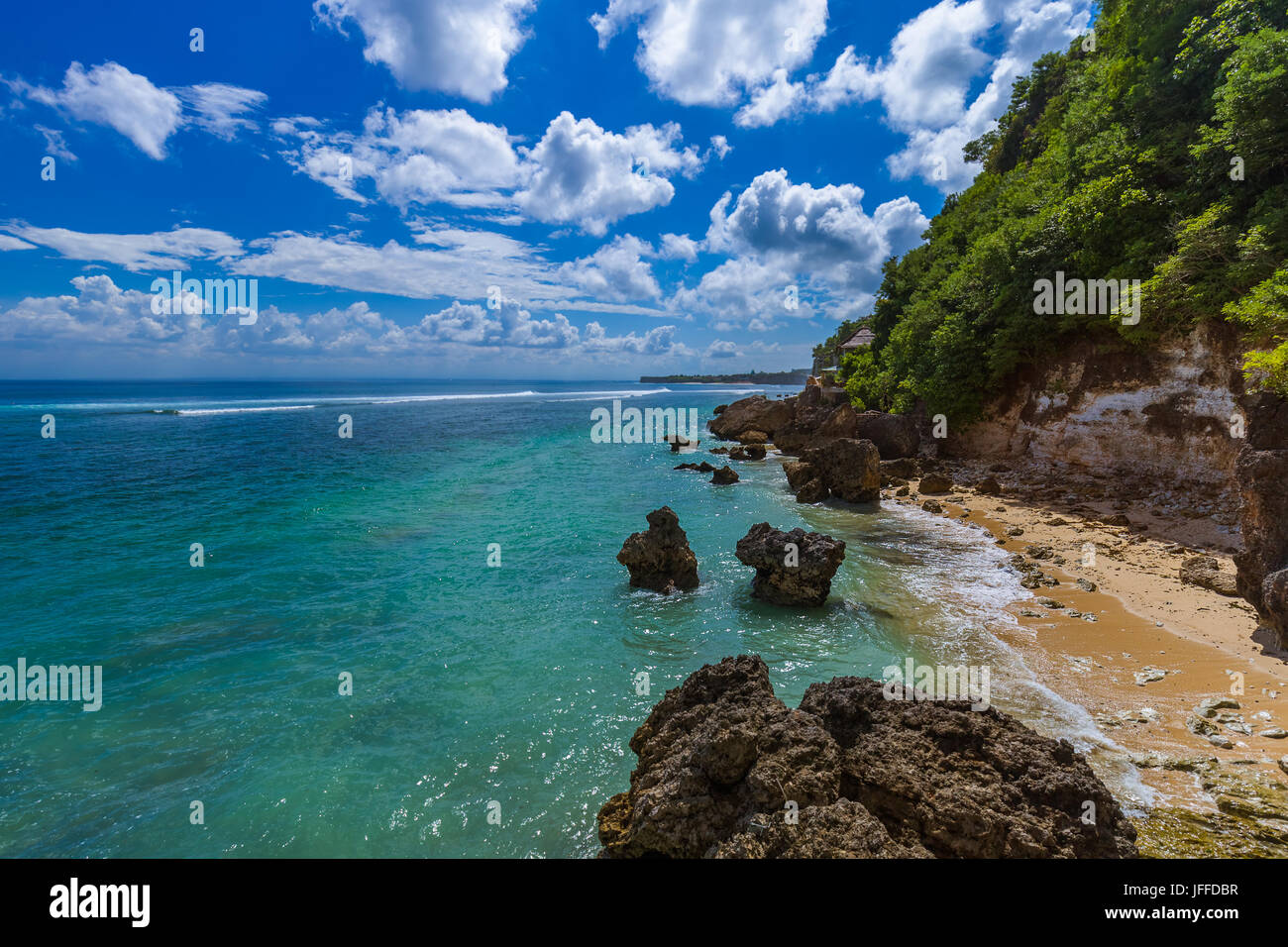Impossible Beach - Bali Indonesia Stock Photo - Alamy