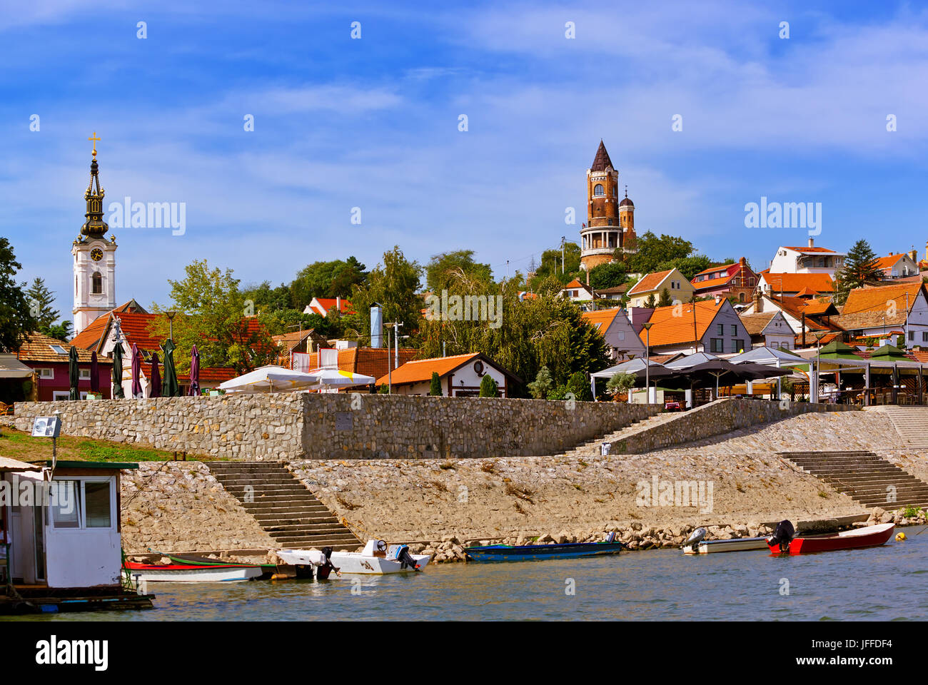 Old town Zemun - Belgrade Serbia Stock Photo - Alamy
